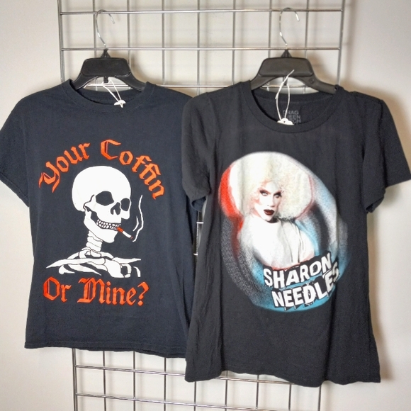Hot Topic | Tops | Your Coffin Or Mine Tee Sold Sharon Needles Drag ...